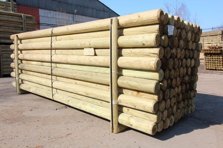 Rounded and Peeled Poles - Virpotie mieti